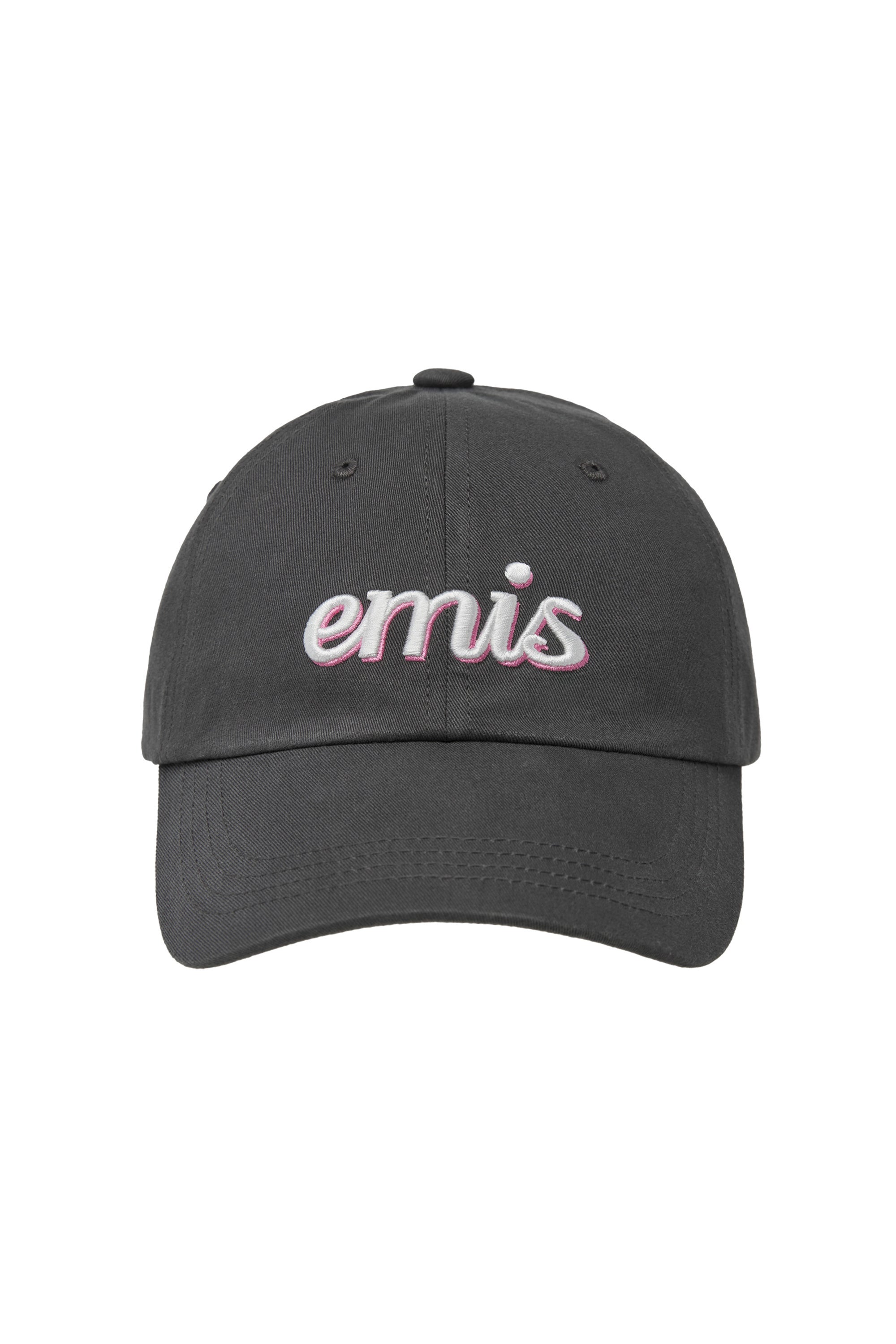 Layered Logo Ball Cap - Charcoal | Koriah: Premium Accessories for ...