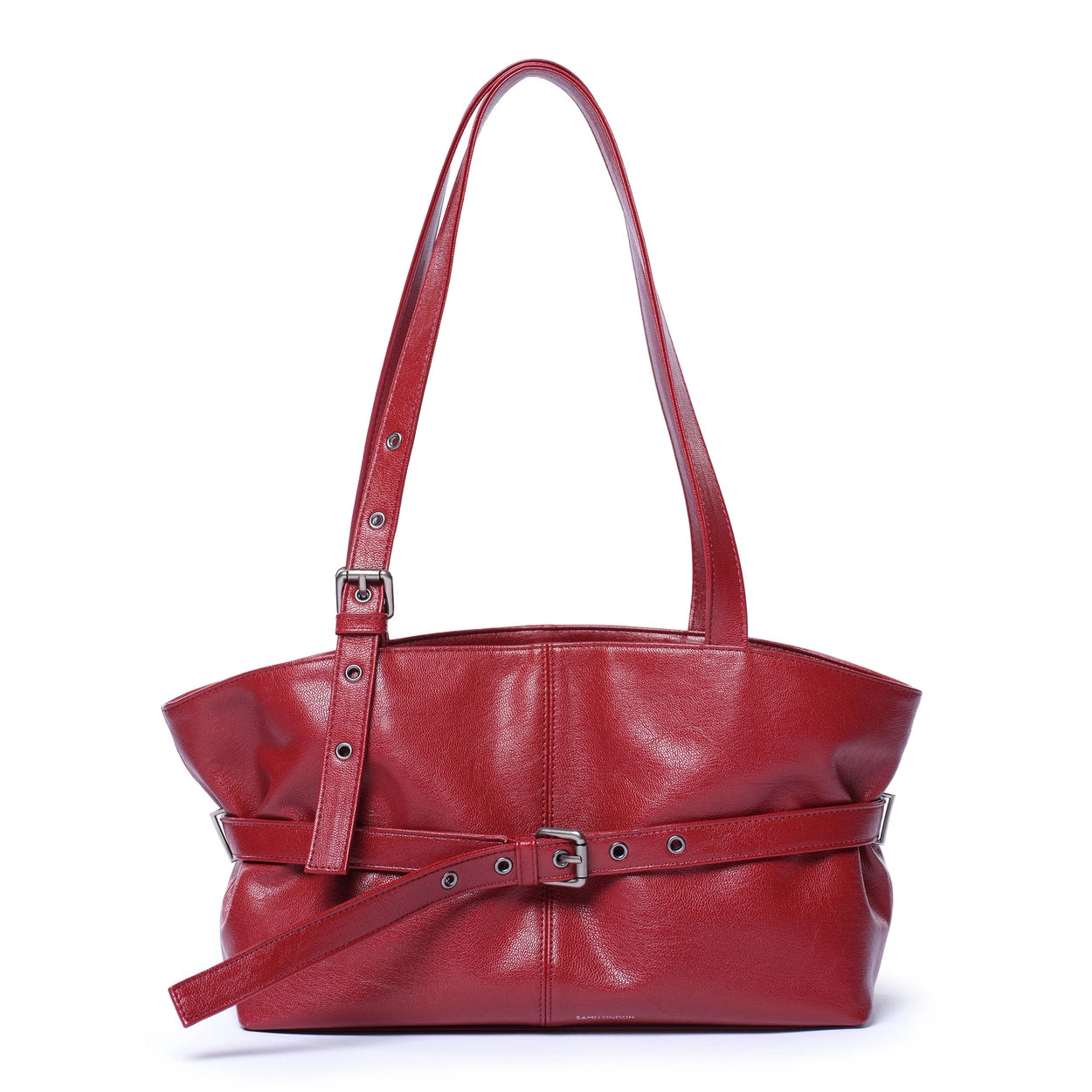 SAMO ONDOH Le Belt Bag M Red Goat Leather: Statement Piece & Everyday ...