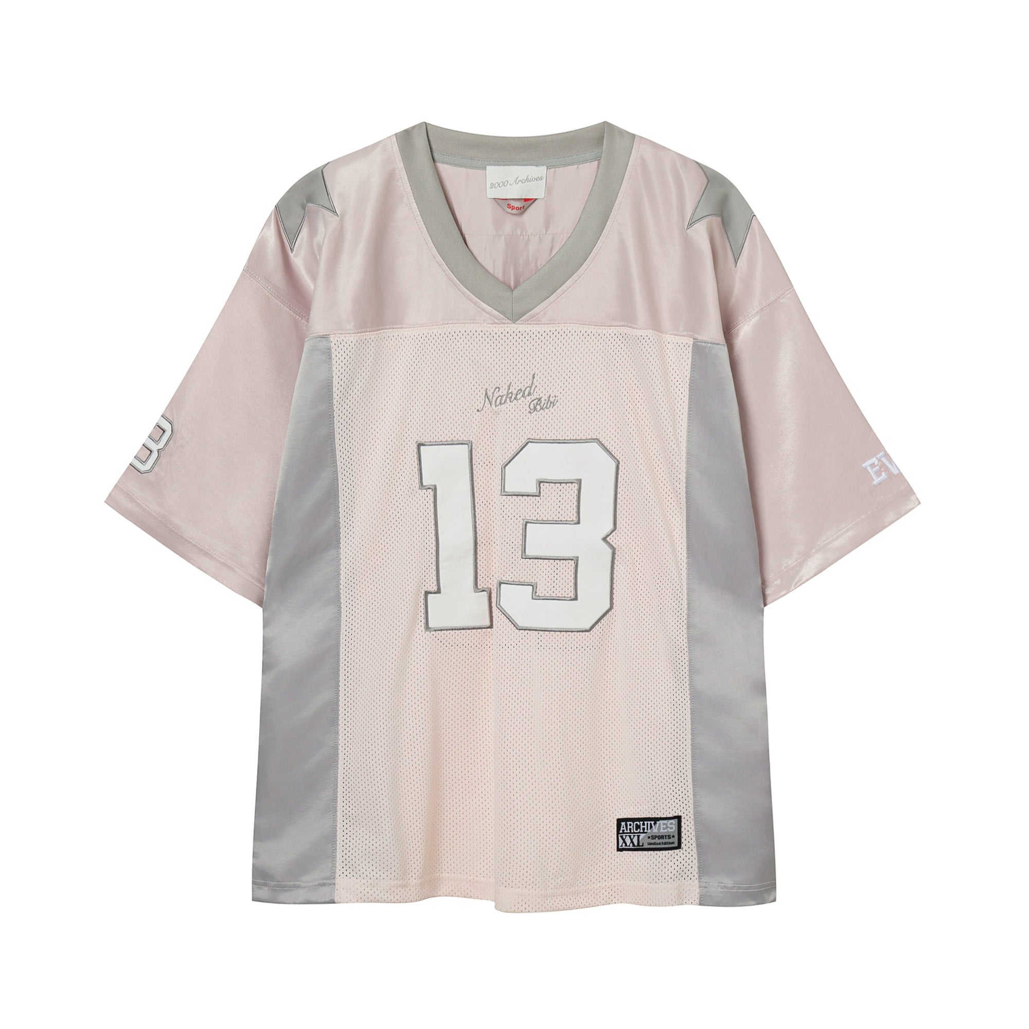 BIBI FOOTBALL T-SHIRT (BABY PINK) | Shop Cute Tees at Koriah – KORIAH