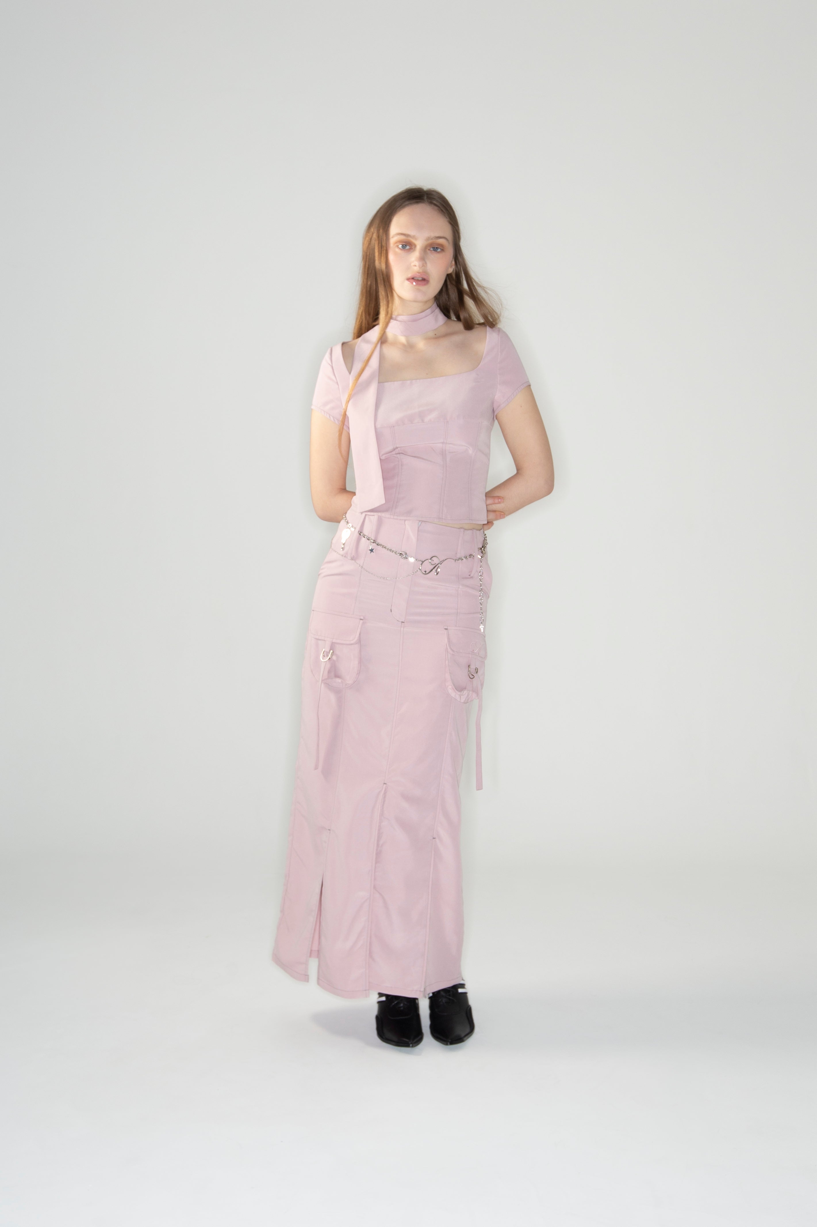 2000 ARCHIVES Angel Wing Scarf Top in Pink - Unique Style at Koriah.com ...